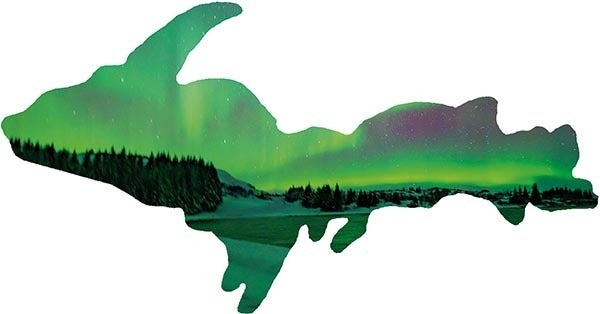 UP Northern Lights Sticker | Avery Color Studios, Inc.